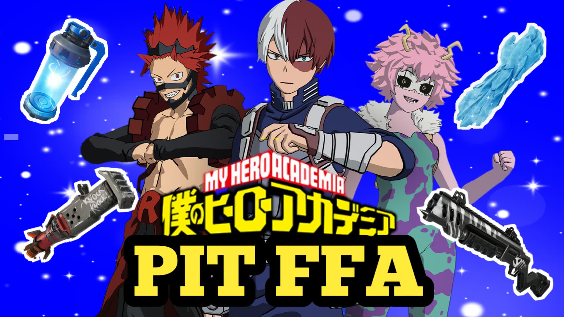 👑MY HERO ACADEMIA PIT FFA 1136-8710-1064 by iam - Fortnite Creative Map ...