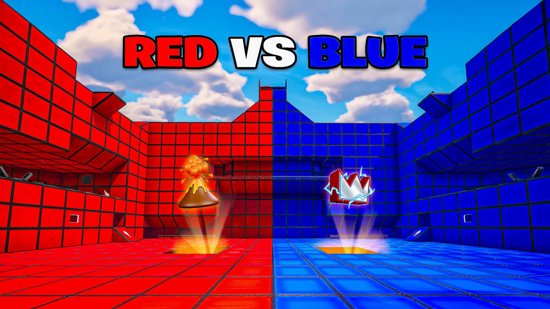 RED VS BLUE 🔴🔵 8336-3279-8704 by banaftaji - Fortnite Creative Map Code ...