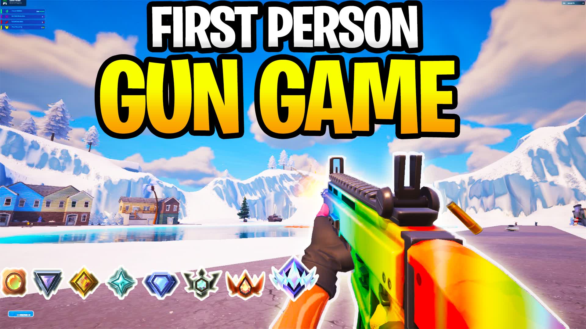 First Person Winter - Gun Game 🎯 9972-9852-8040 من ابتكار adyy - Fortnite