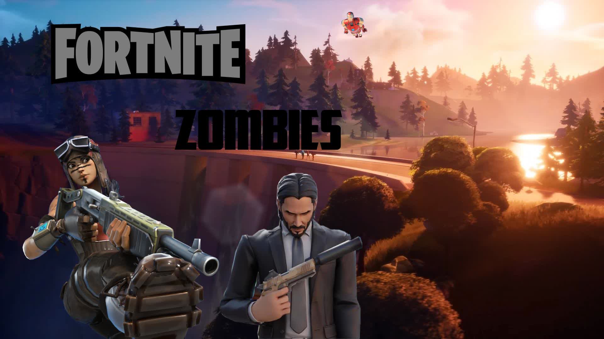 FFA Zombie Drop 7341-2147-0608 by kasee - Fortnite Creative Map Code ...