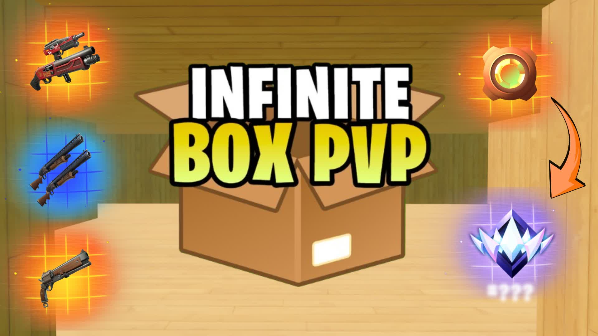 BOX PVP [INFINITE] 1127-1991-6821 by rayza9 - Fortnite Creative Map Code - Fortnite.GG