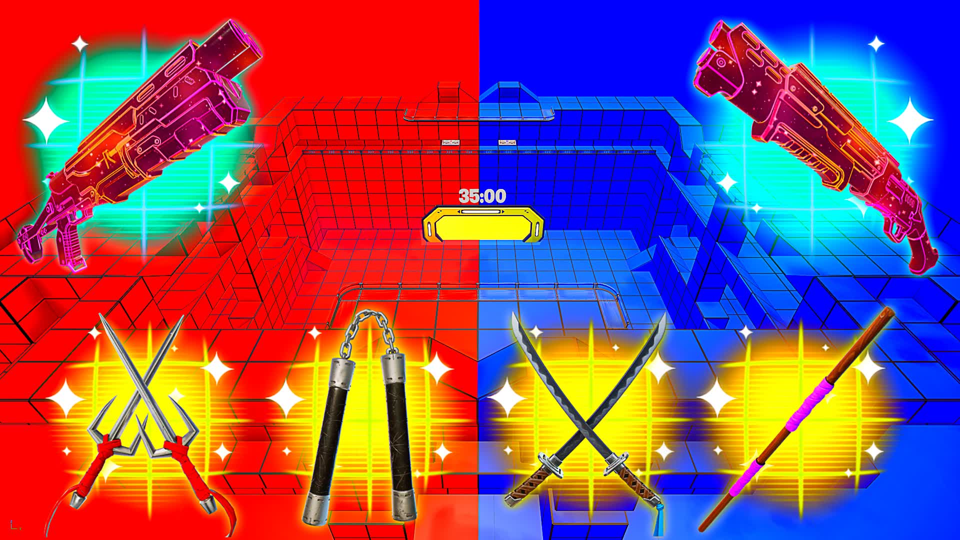 TMNT MAGIC RED VS BLUE 🔴🔵 2975-3610-0801 by itslove - Fortnite Creative ...