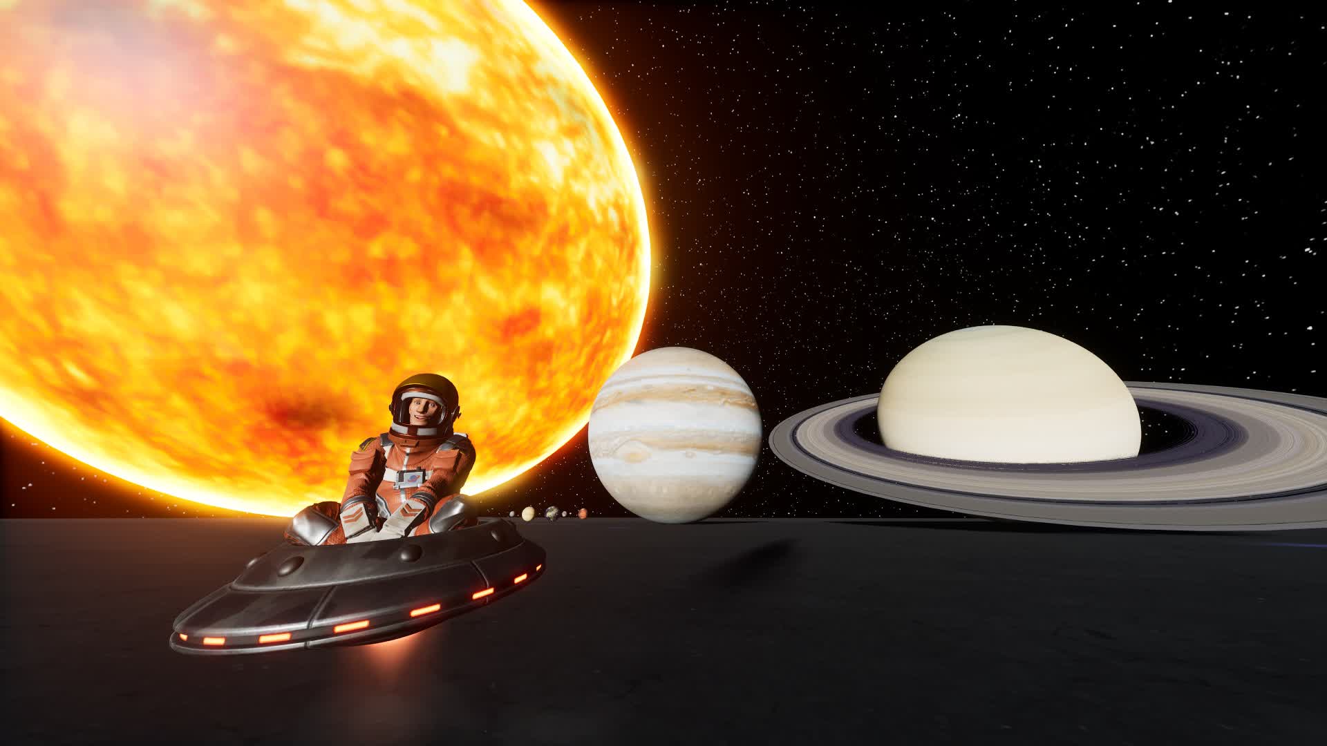 Our Solar System Planets 1920 X 1080