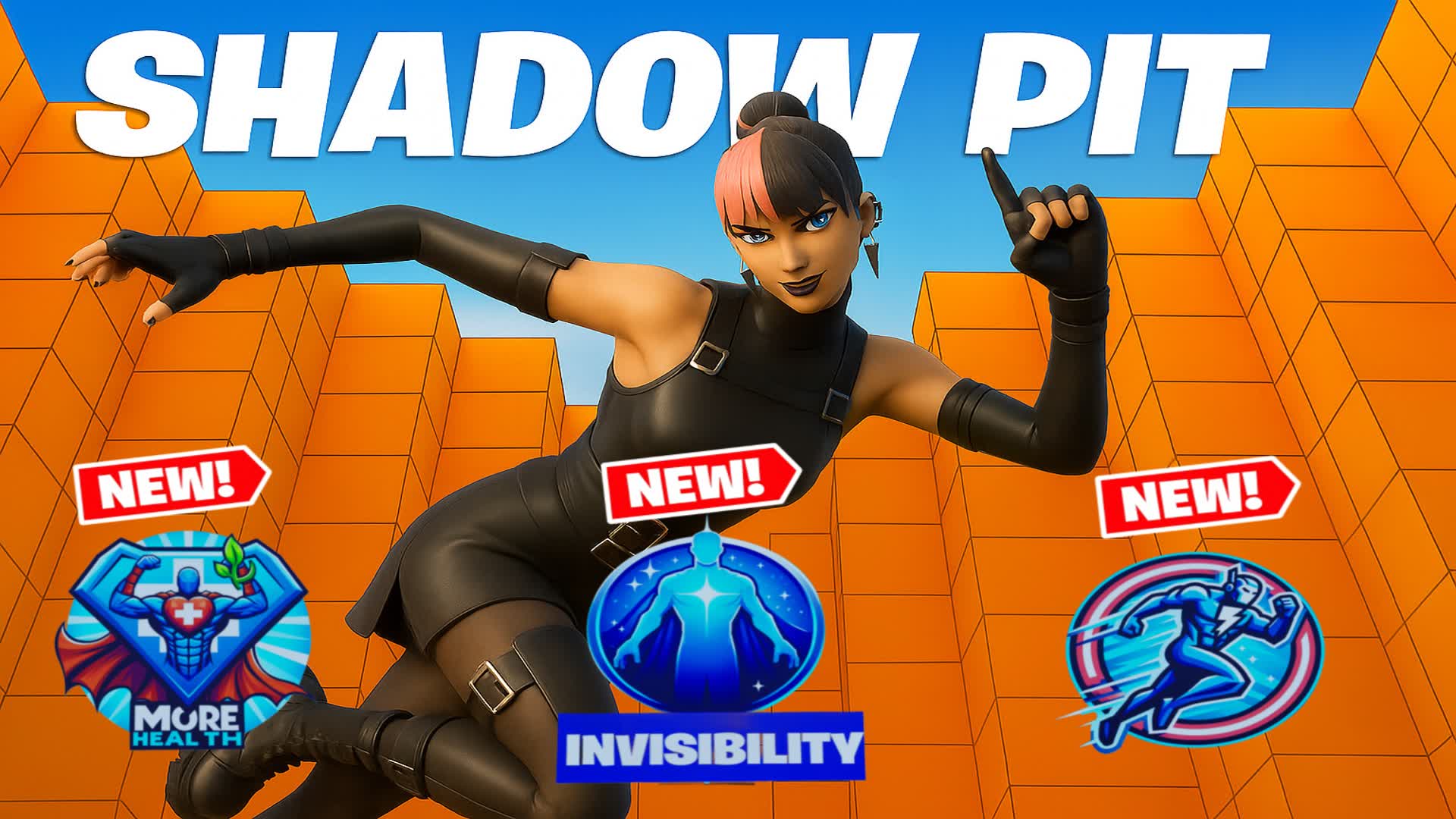 Shadow PIT 5078-9614-5736 by 4fls - Fortnite Creative Map Code ...