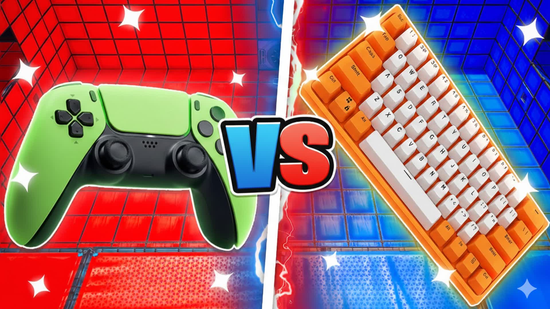 FUNNY PC VS CONSOLE RED VS BLUE🔴🔵 0046-1895-0450 by rotkiw - Fortnite ...