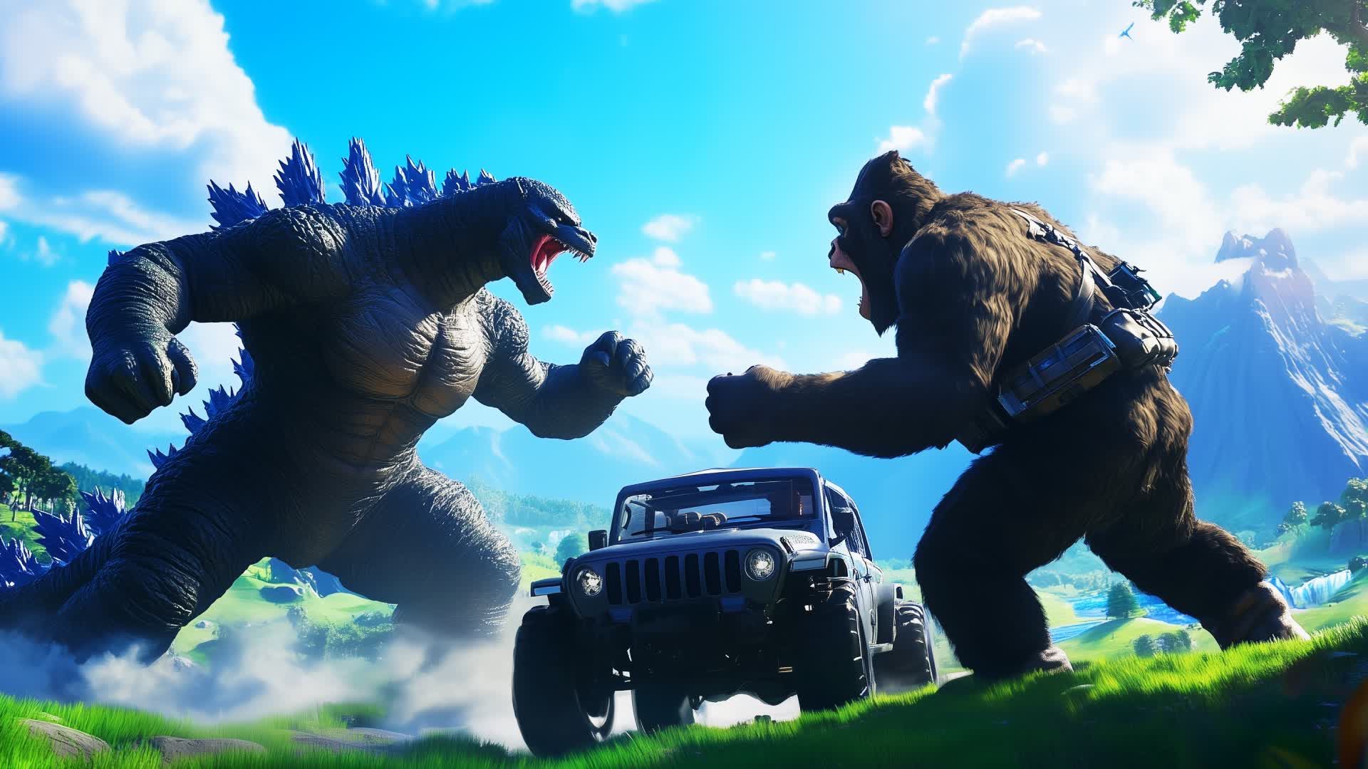 GODZILLA VS KONG - DRIVE 6938-1352-8218 by ibuildmaps - Fortnite ...