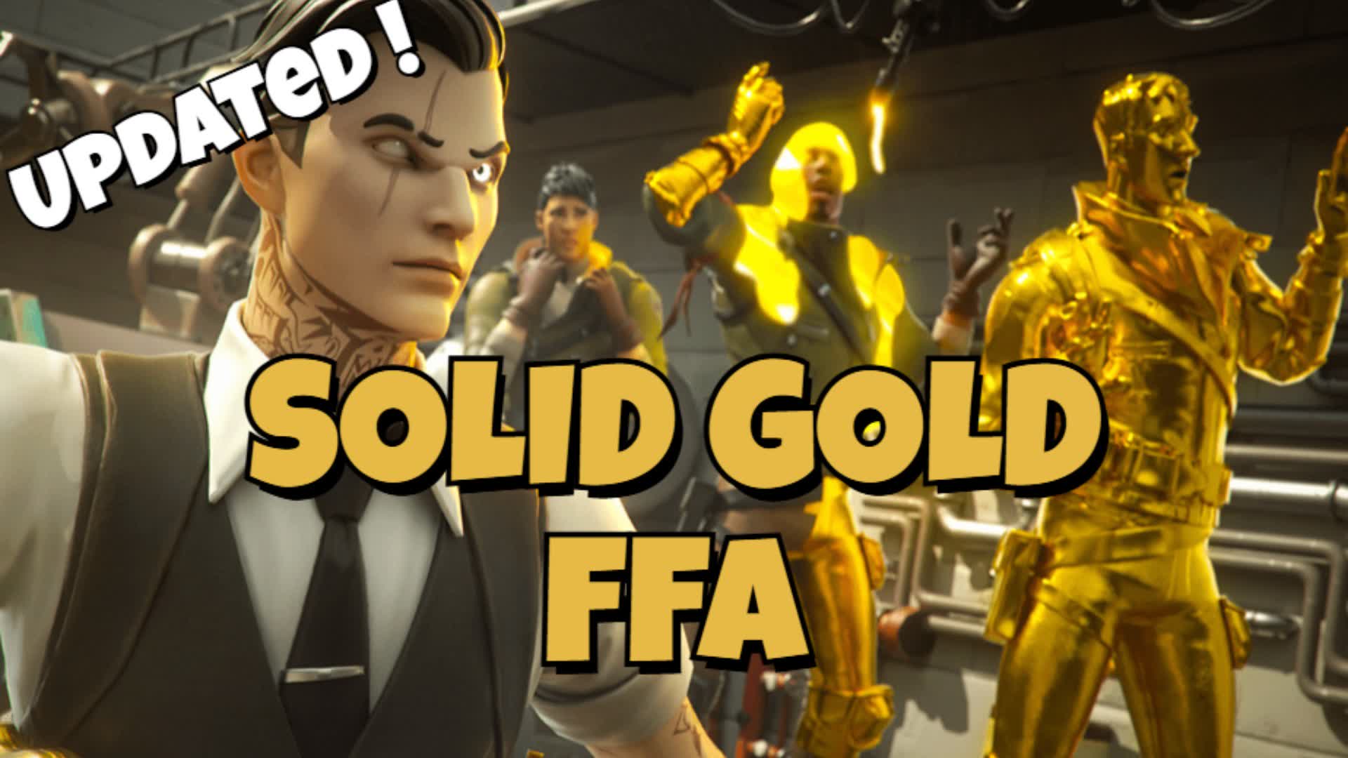 FFA Solid Gold ! 0862-6715-2173 by shaze - Fortnite