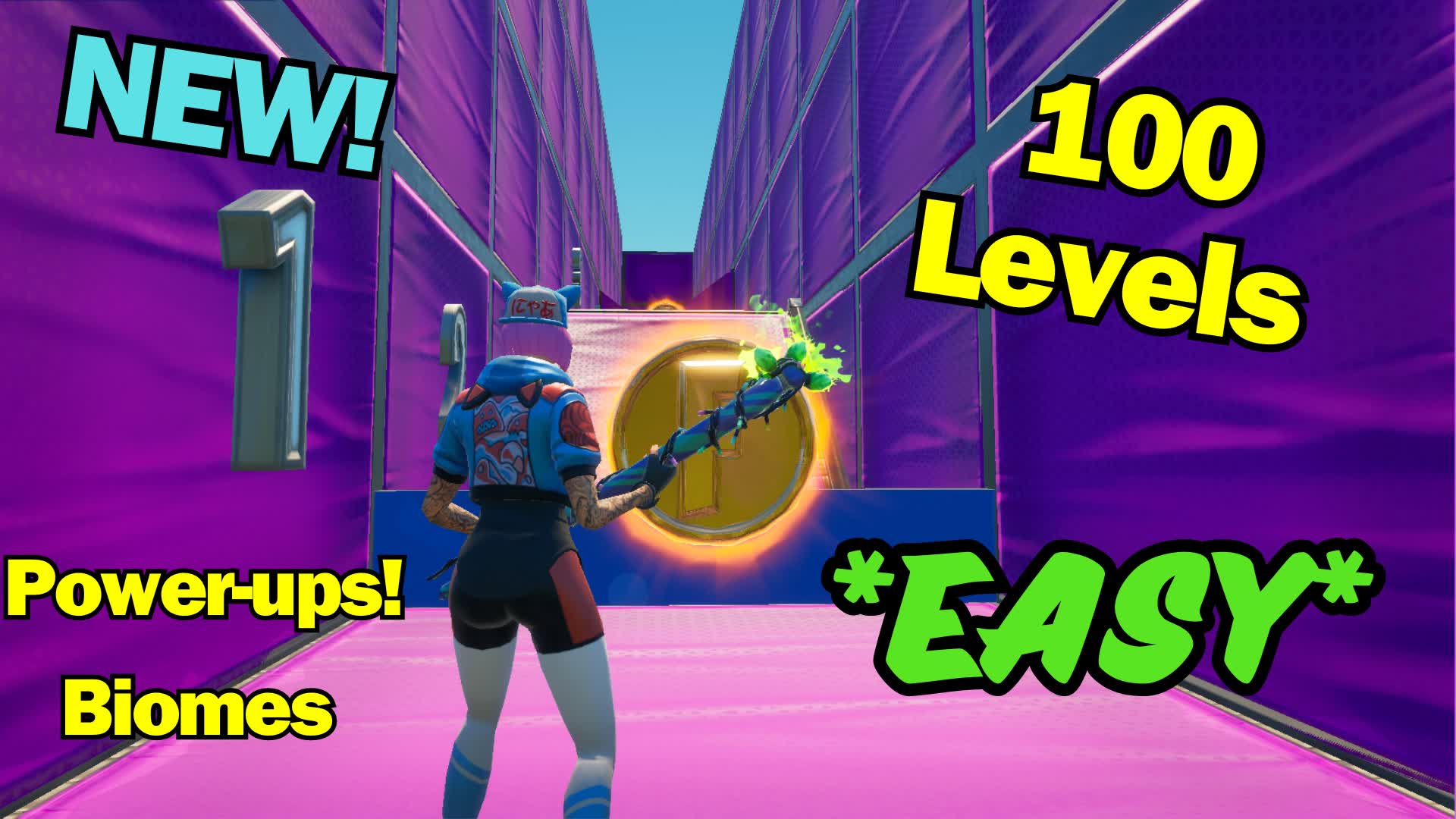 confluentus의 Default Parkour 100 Levels 4561-1192-2072 - 포트나이트