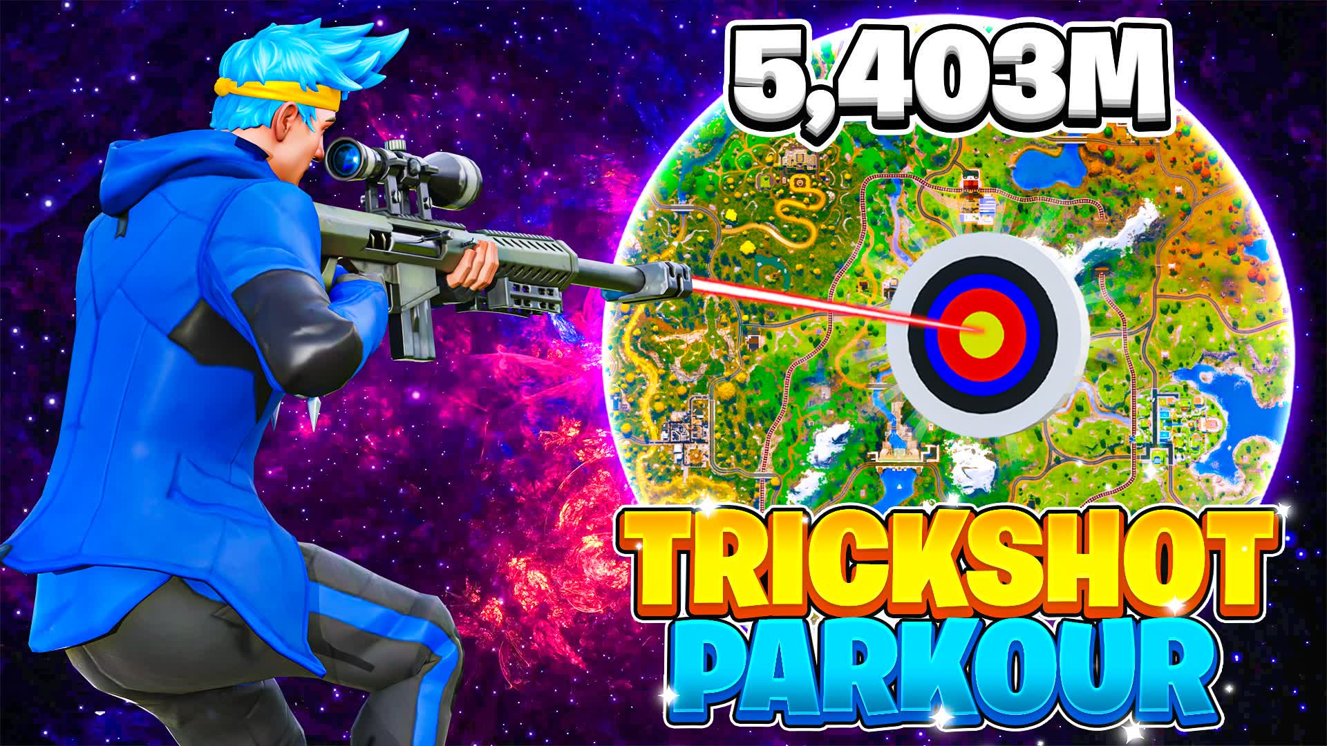 🎯TRICK SHOT PARKOUR 100+🎯 0466-4463-4358 by sollyy - Fortnite Creative ...