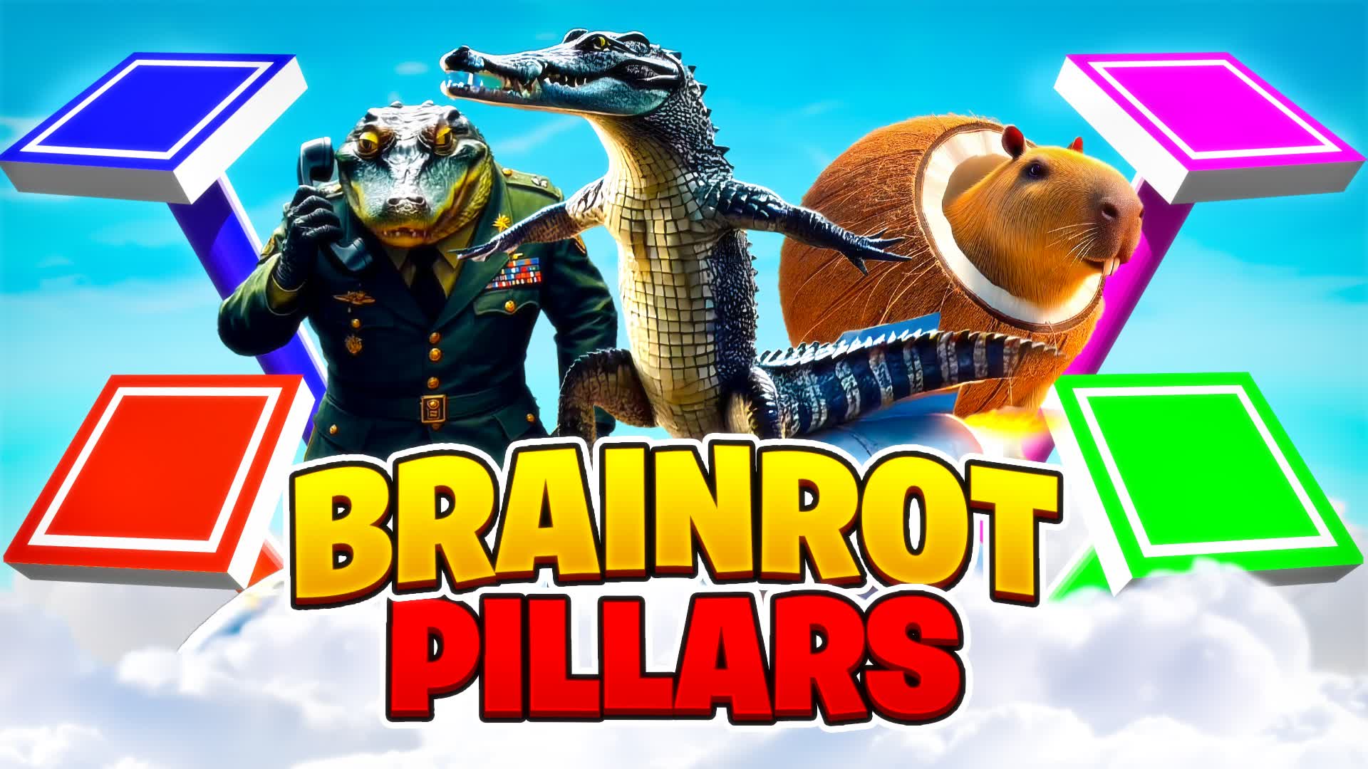 BRAINROT PILLARS! 🐊 1894-3710-2847 by realnastyteam - Fortnite Creative ...