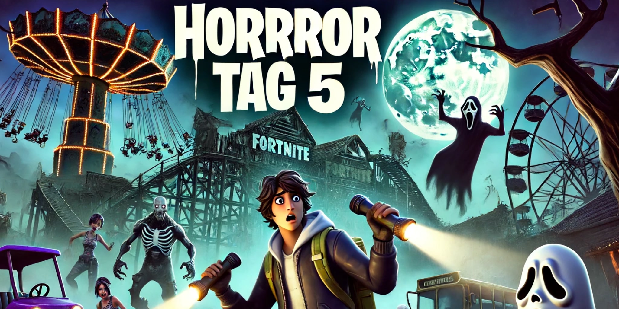 Horror Tag 5 -ホラー鬼ごっこ- 4692-7375-0881 by fl_jett - Fortnite Creative ...