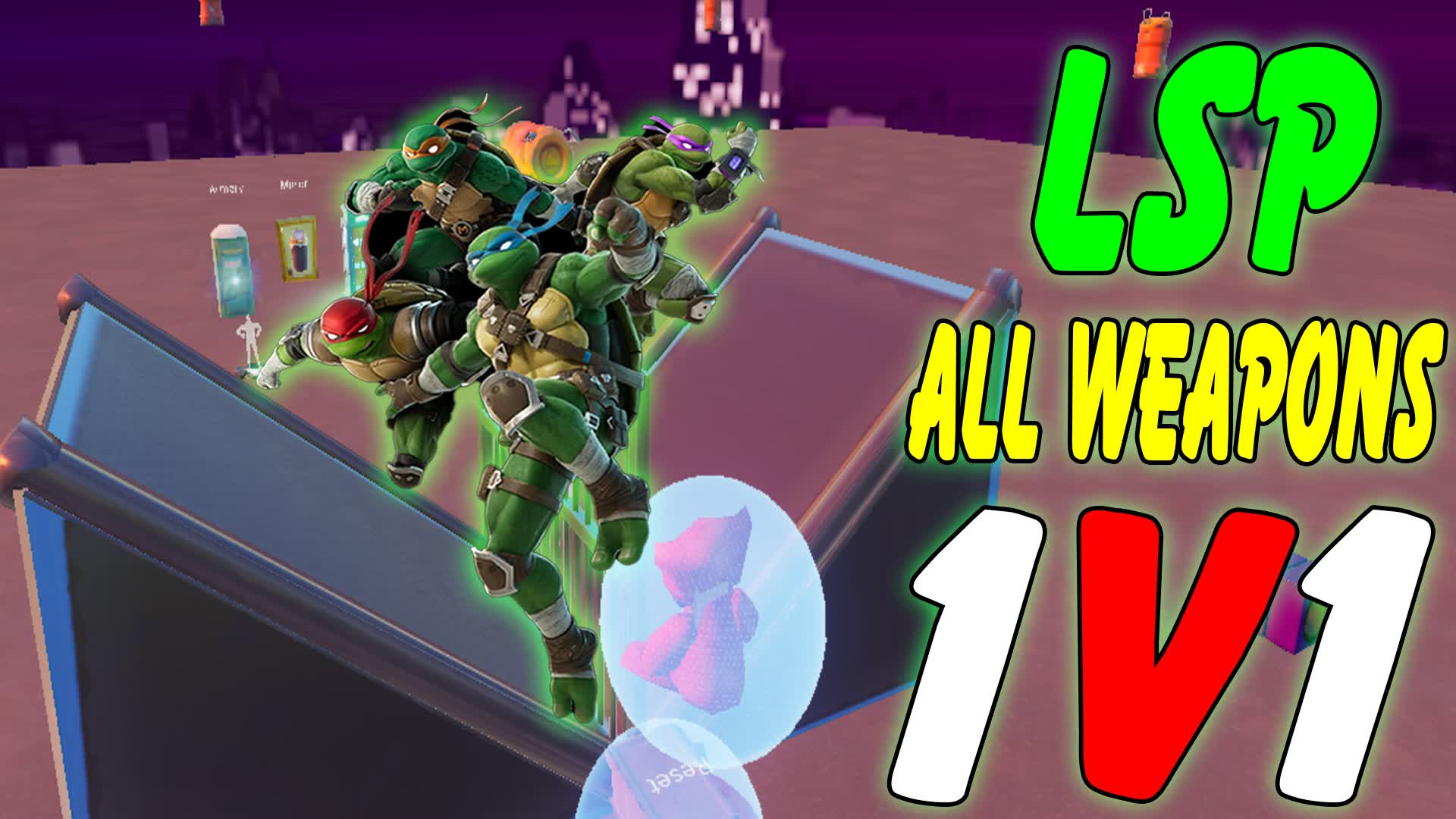 LSP 1V1 With All Weapons 5807-1430-6329 by lsp - Fortnite Creative Map Code - Fortnite.GG