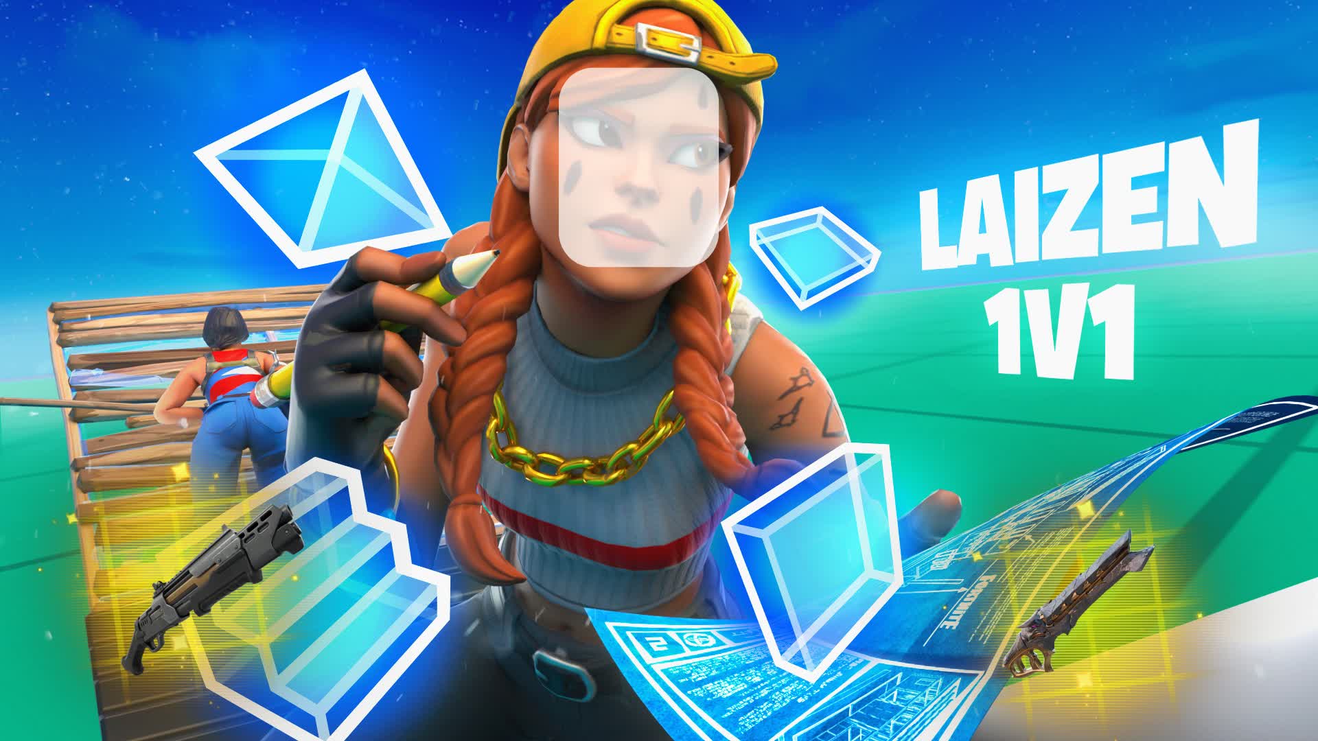 LAIZEN 1V1 BUILD FIGHT (200 PUMPS° 1090-7224-3907 by laizen - Fortnite ...