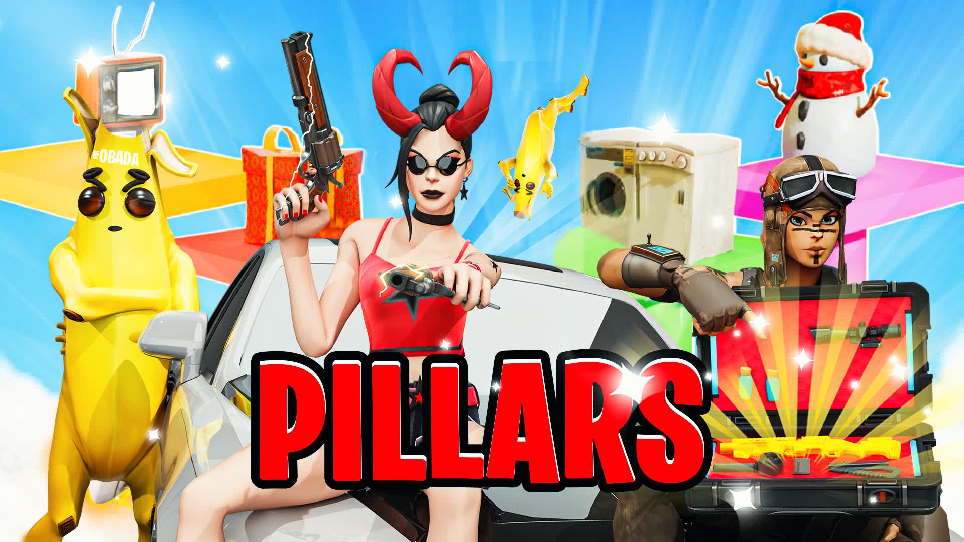 GANG PILLARS 👑 2840-5212-9978 by 3xf - Fortnite Creative Map Code ...