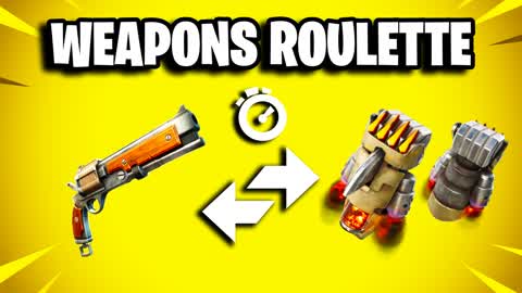🎯 WEAPON ROULETTE💥 4849-4593-8292 by aynjml - Fortnite Creative Map ...