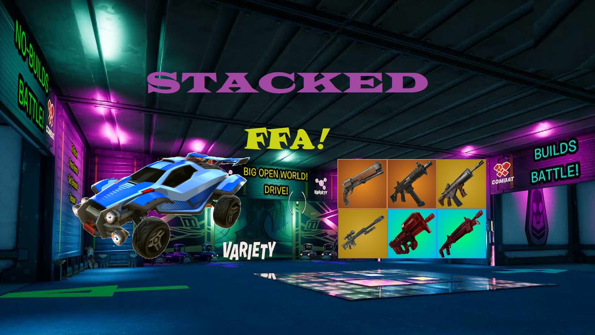 💥 STACKED 🍄 Build & No-Build Pit 9597-6020-2892 by dtupp420 - Fortnite ...