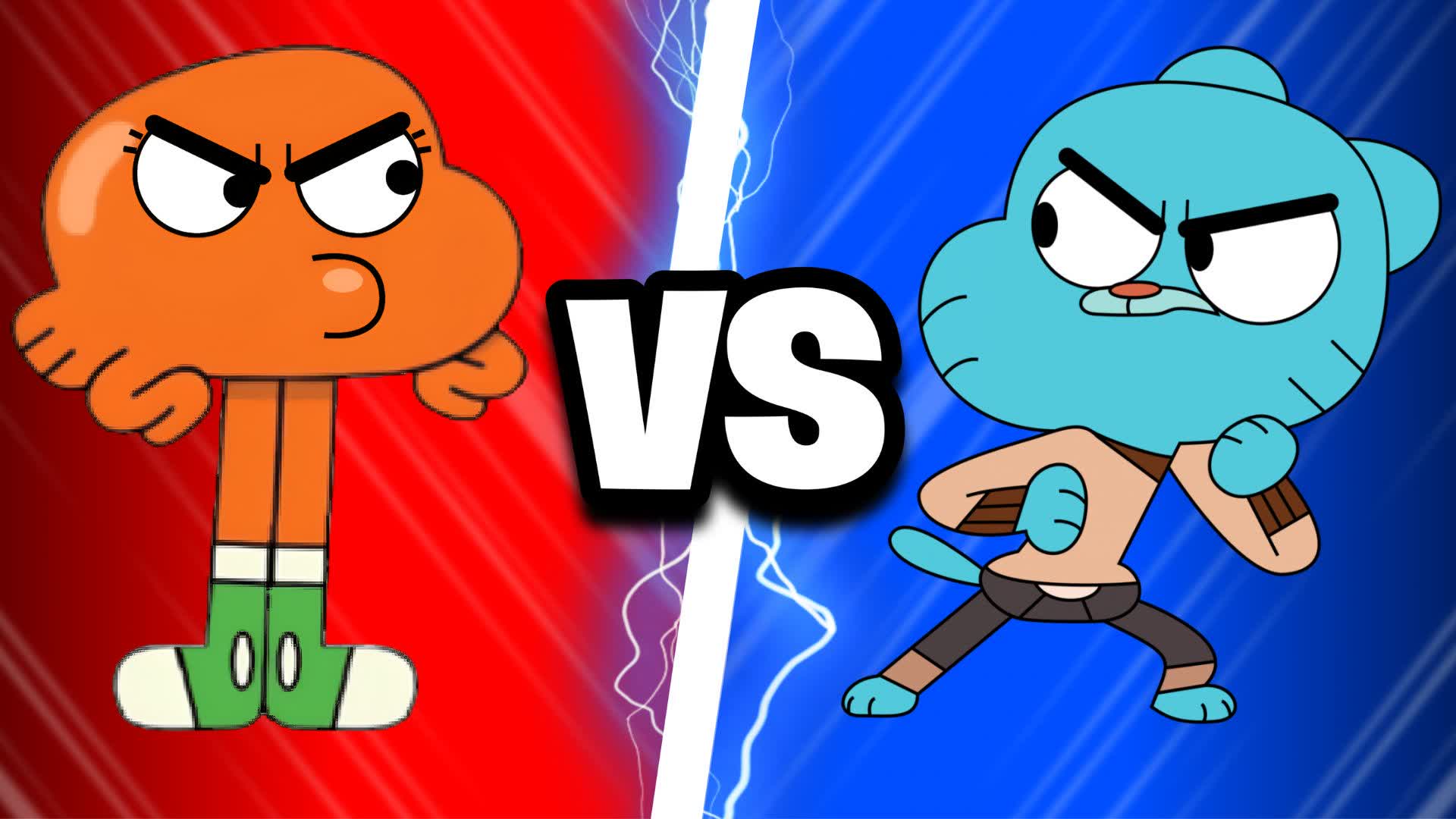 DARWIN VS GUMBALL 🔴🔵 6232-2940-0564 di geeorgestudios - Fortnite