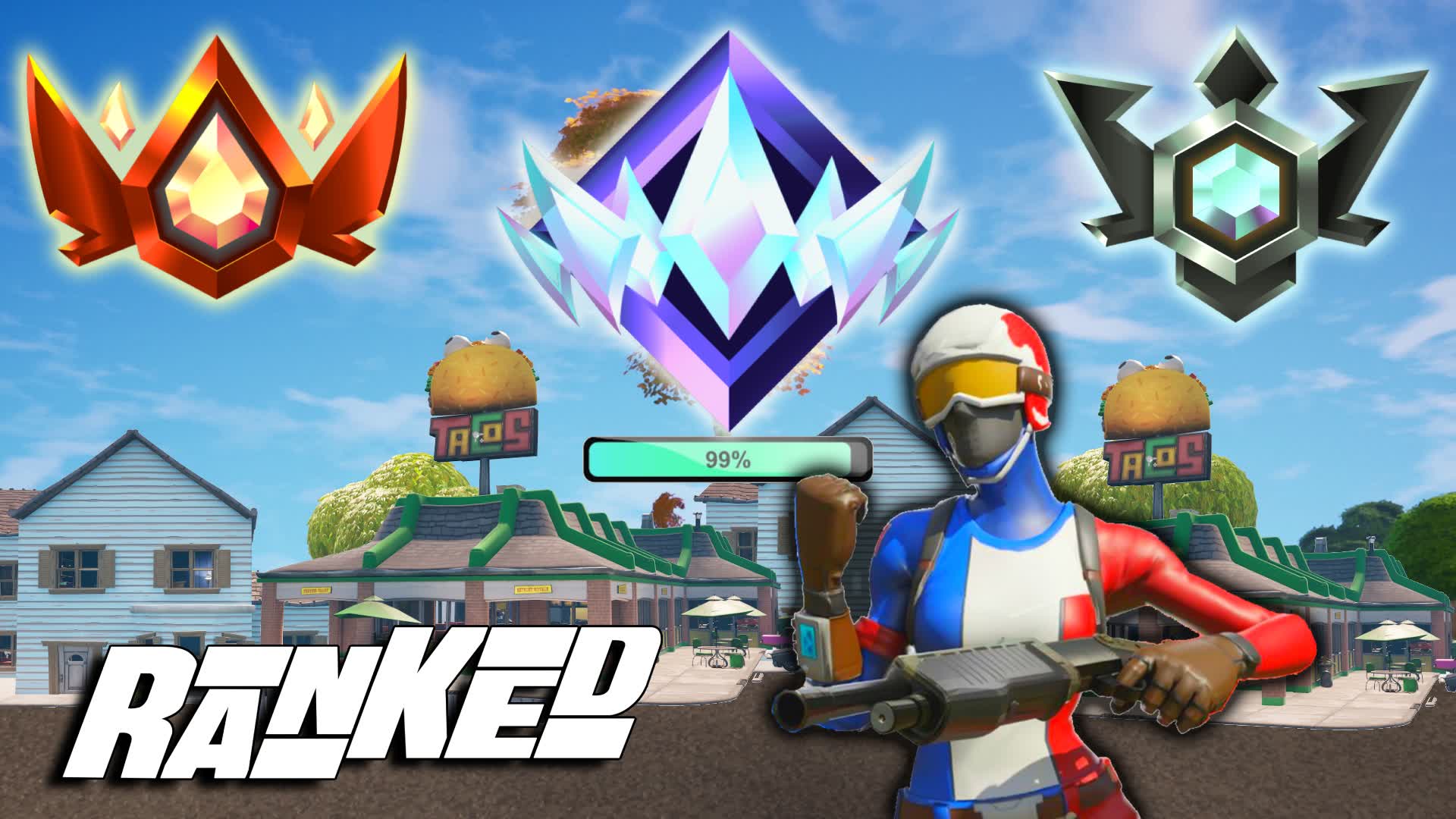 RANKED GREASY ZONEWARS 2576-2393-3085 by ibuildmaps - Fortnite