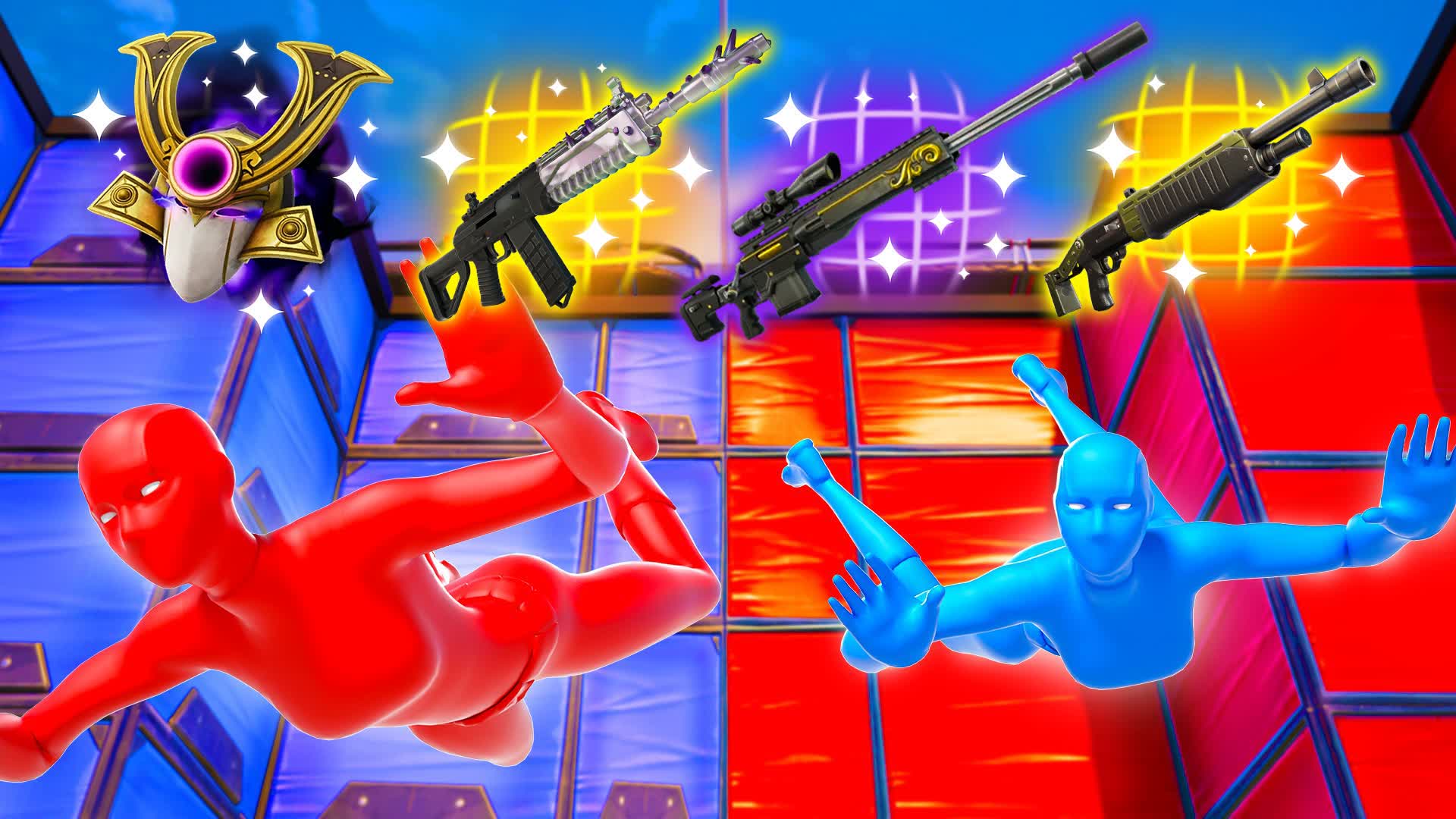 RED VS BLUE HERO 🔴🔵 THE PIT 🎯 3060-9118-8125 by mandarine.fn - Fortnite ...