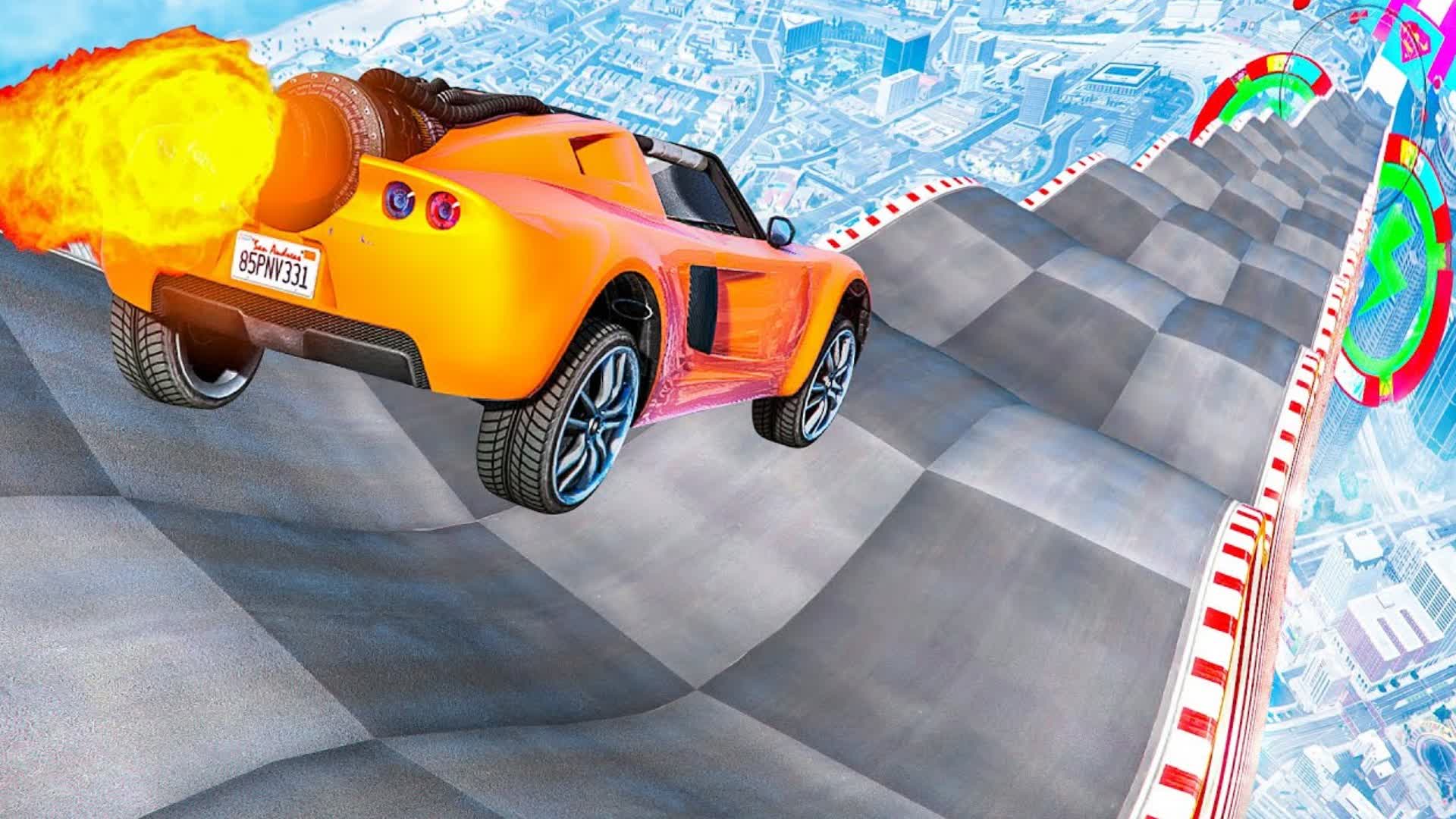 Crazy Mega Ramp 1907-1713-4913 by rocketracingmaps - Fortnite