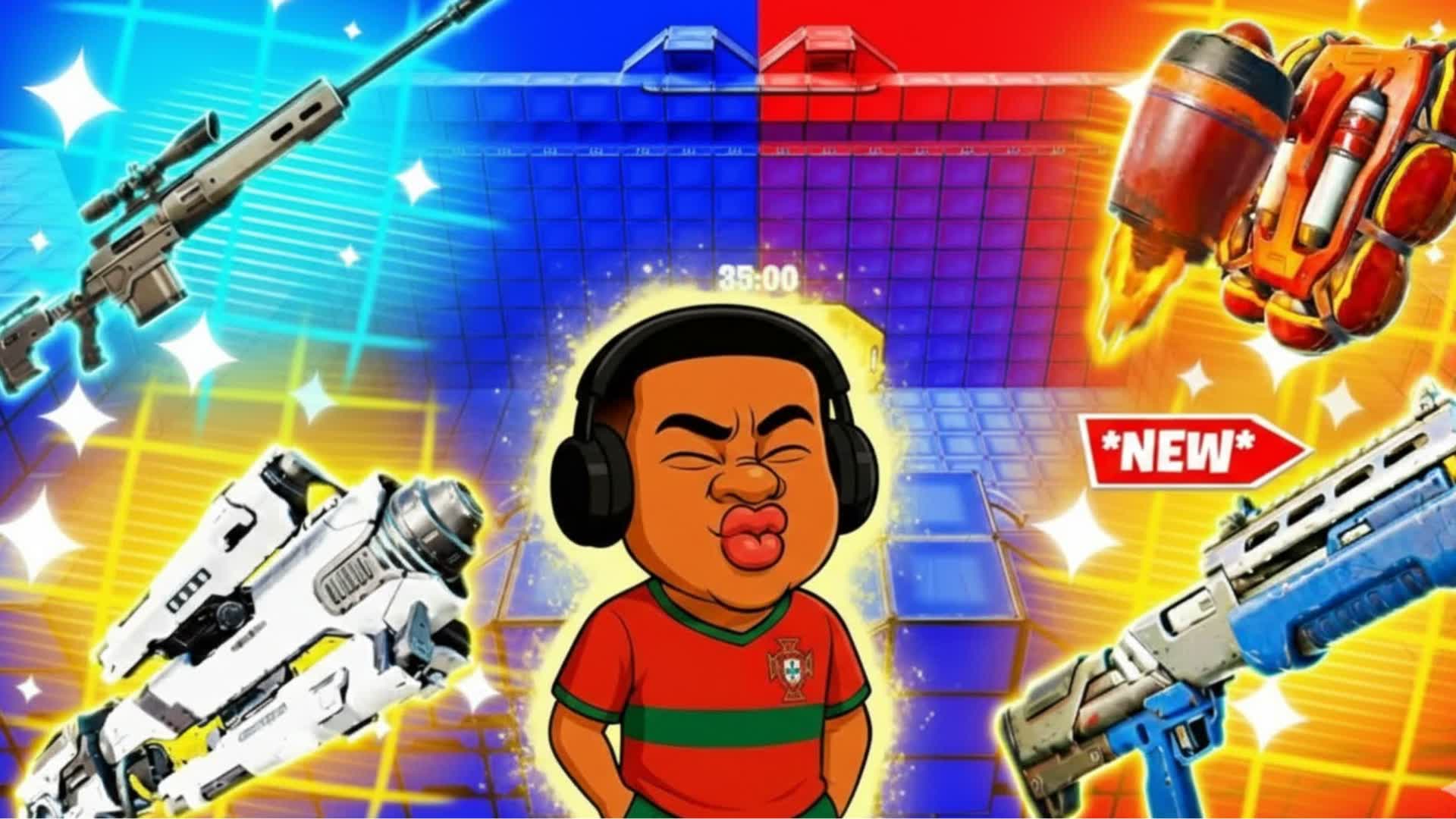 ANTI TIKTOK RED VS BLUE 🔴🔵 9530-9722-3523 by lock2 - Fortnite Creative ...