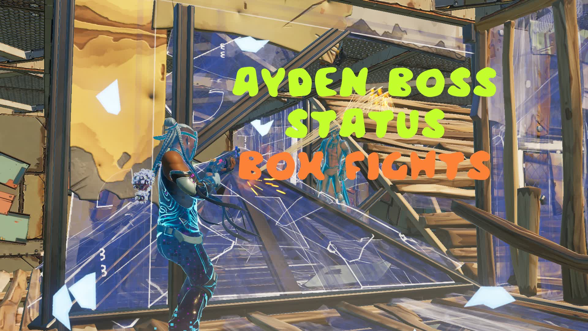 AydenBossStatusBoxFights 7911-7031-0833 by fnbubbles420 - Fortnite Creative Map Code - Fortnite.GG