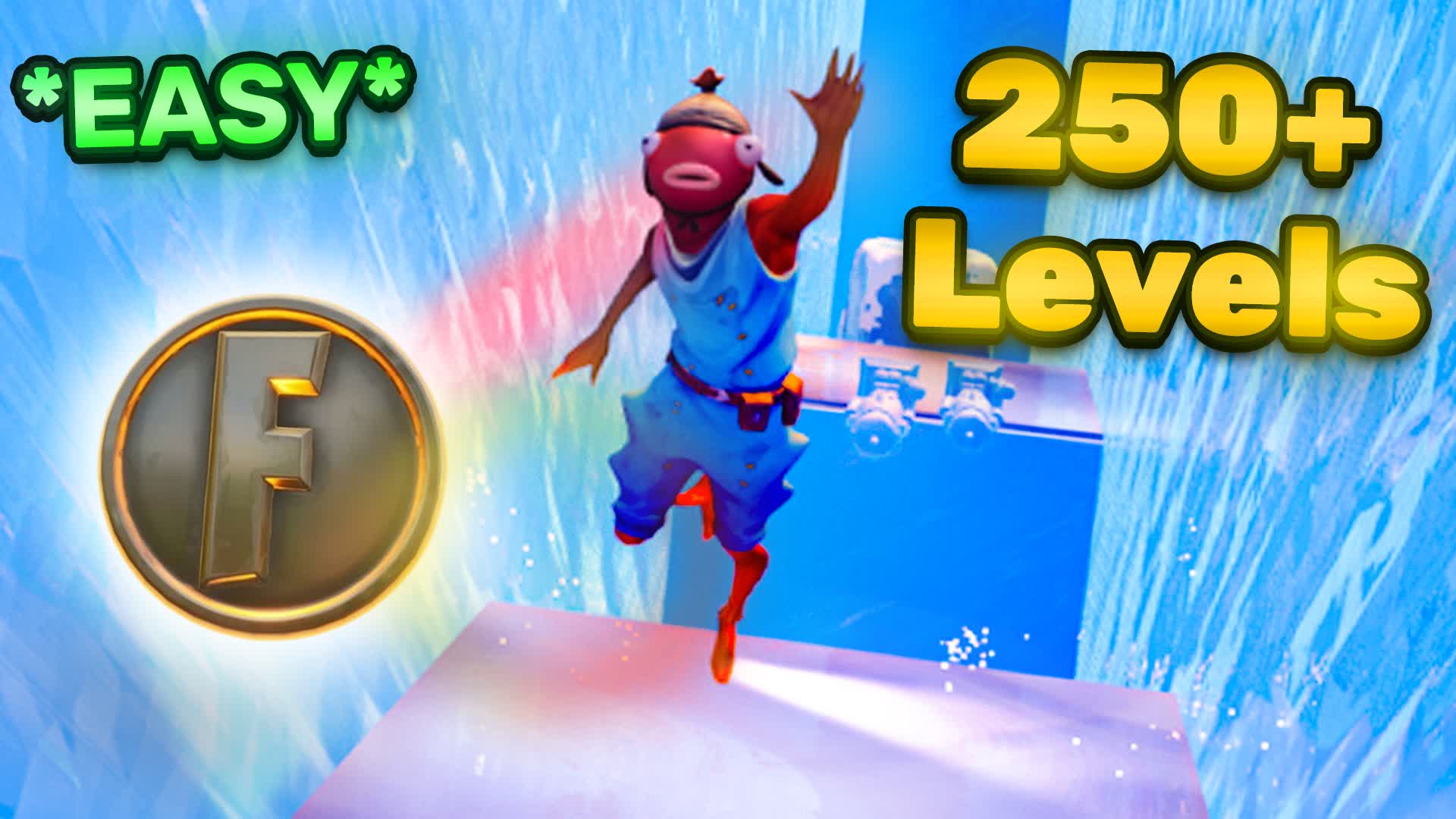 Default 250+ Level Deathrun 🔥 0376-7003-7824 by m55 - Fortnite Creative Map Code - Fortnite.GG