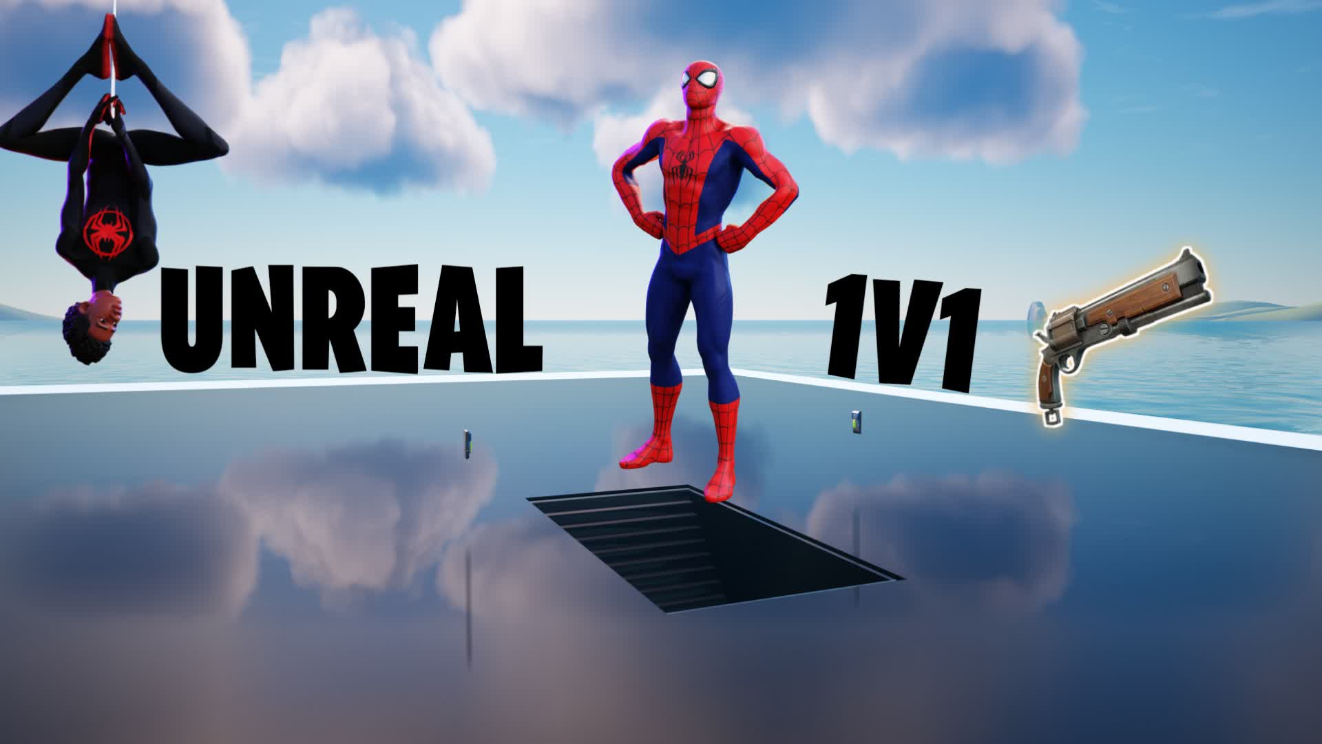 UNREAL 1V1 FIGHT 6496-6155-5853 by arung - Fortnite Creative Map Code - Fortnite.GG