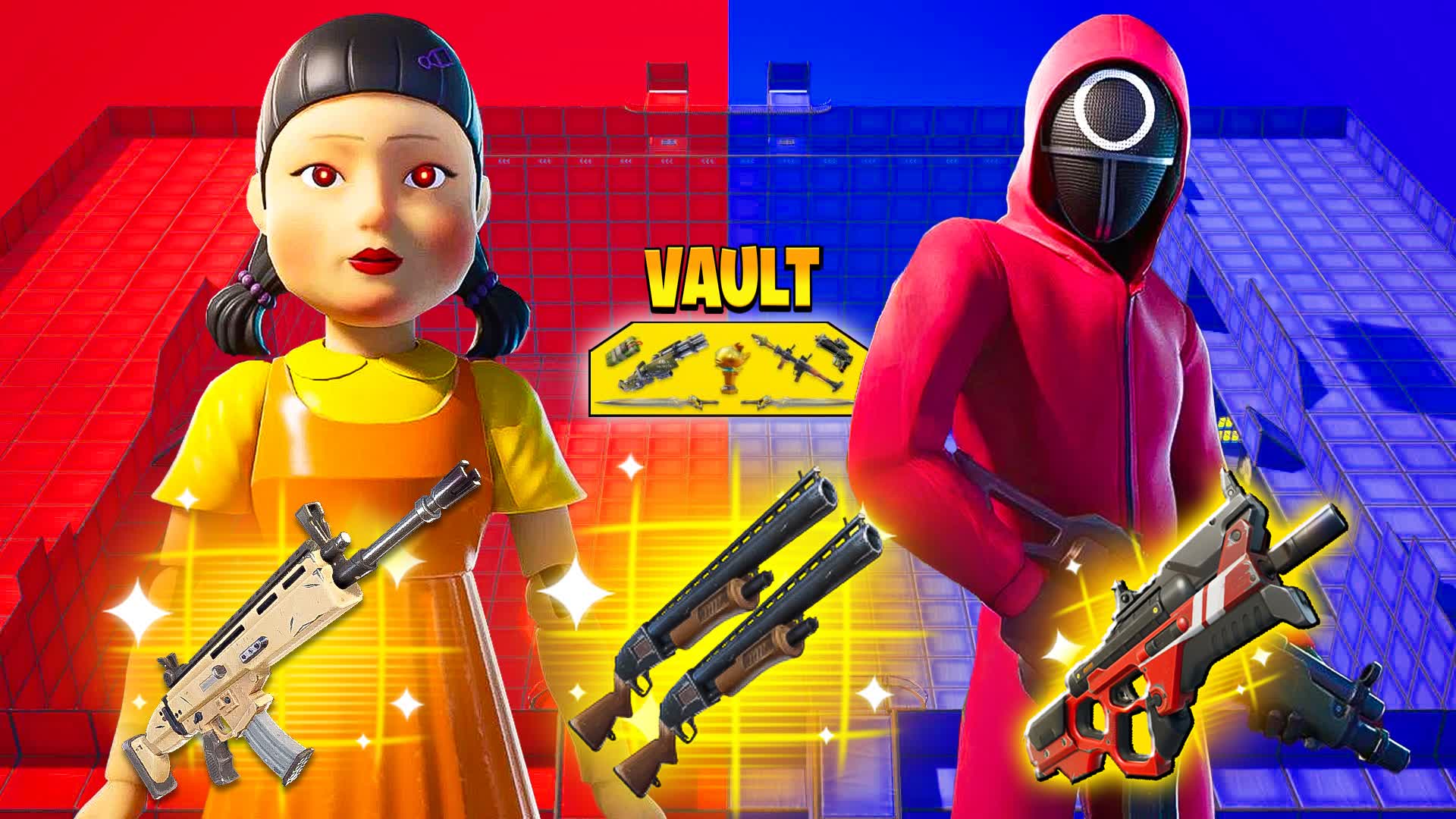 OCTO GAME 2 RED VS BLUE 6698-7568-4867 par totto.fn - Fortnite