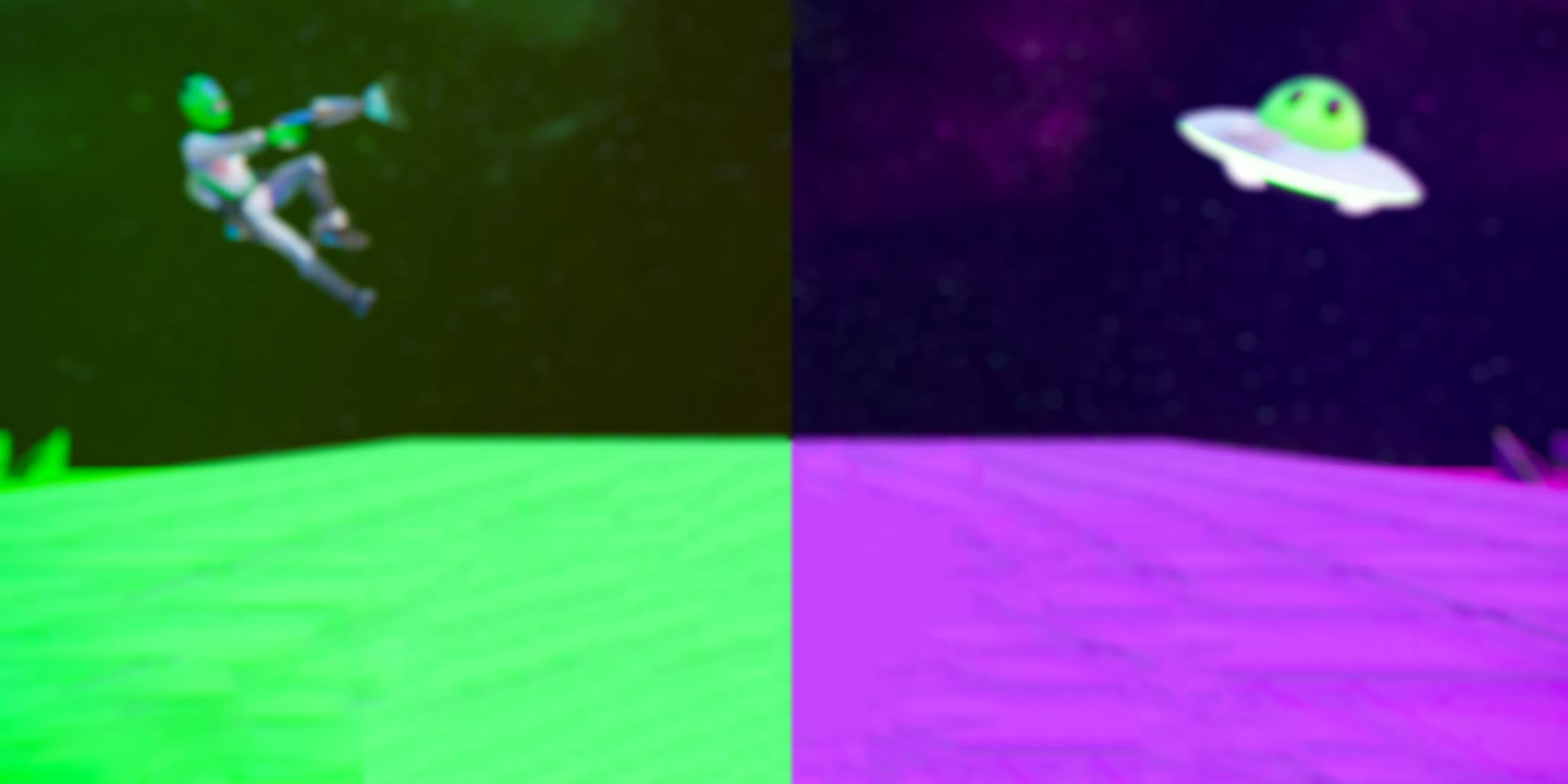 Green VS Purple Go Goated 1821-9799-8804 by dux - Fortnite Creative Map ...