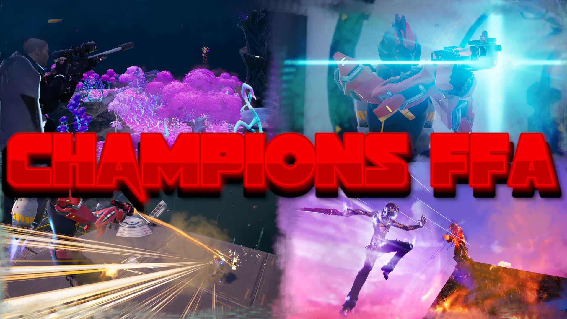 Champions FFA 🔥💯 9975-0475-8494 by rezmerainzy - Fortnite Creative Map ...