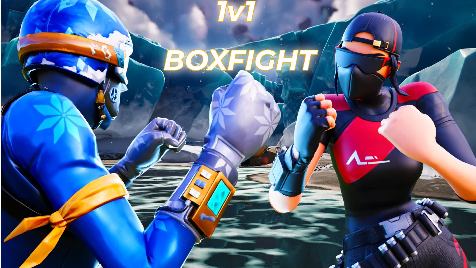 Sqizz's 1v1 Boxfights! 5364-1135-8706 من ابتكار sqizzgb - Fortnite