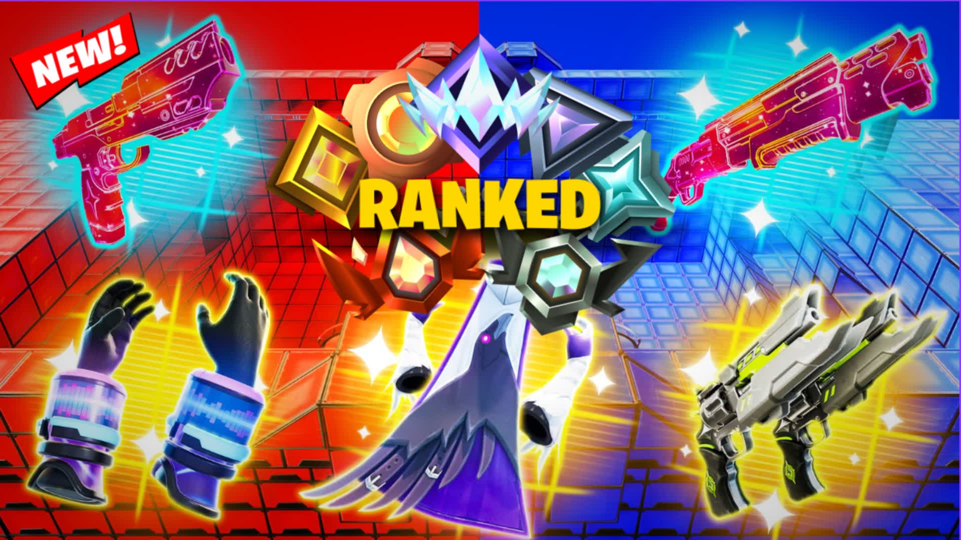 SUPER RED VS BLUE 🔴🔵 - ALL WEAPONS! 1476-6574-9038 by embananado ...