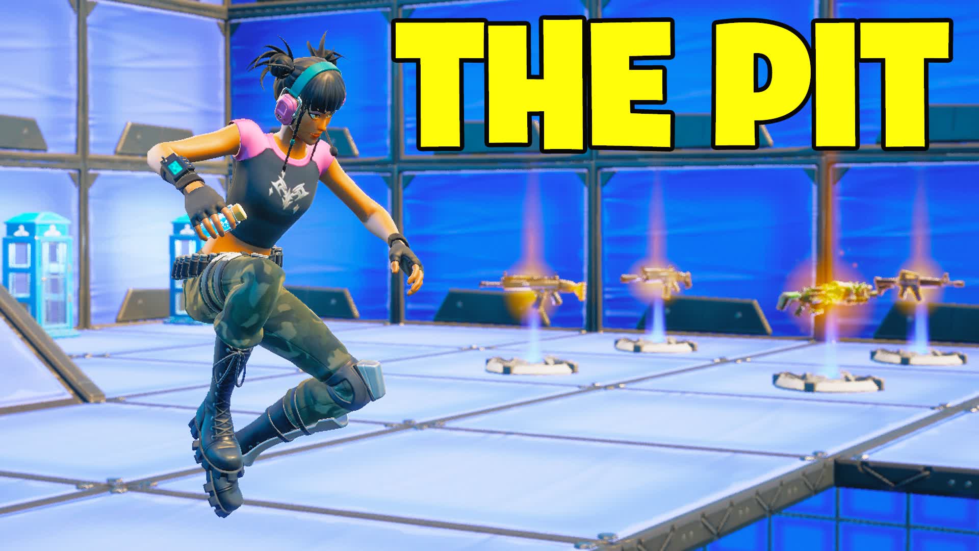 🔵RED/BLUE PIT🔴 - FREE FOR ALL 7204-2196-0646 by Code ATE - Fortnite.GG