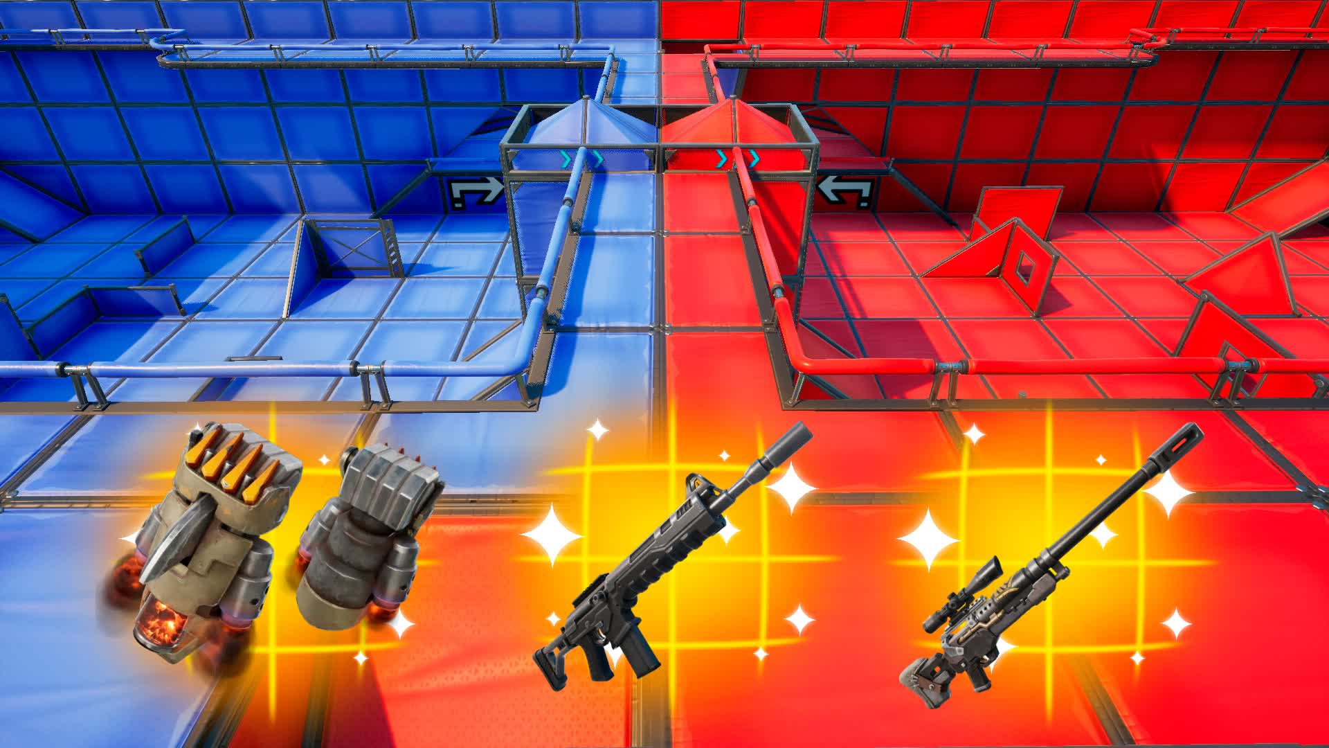 🌘GRAVITY RED VS BLUE 🔴🔵 5972-3296-6967 by tey - Fortnite Creative Map ...