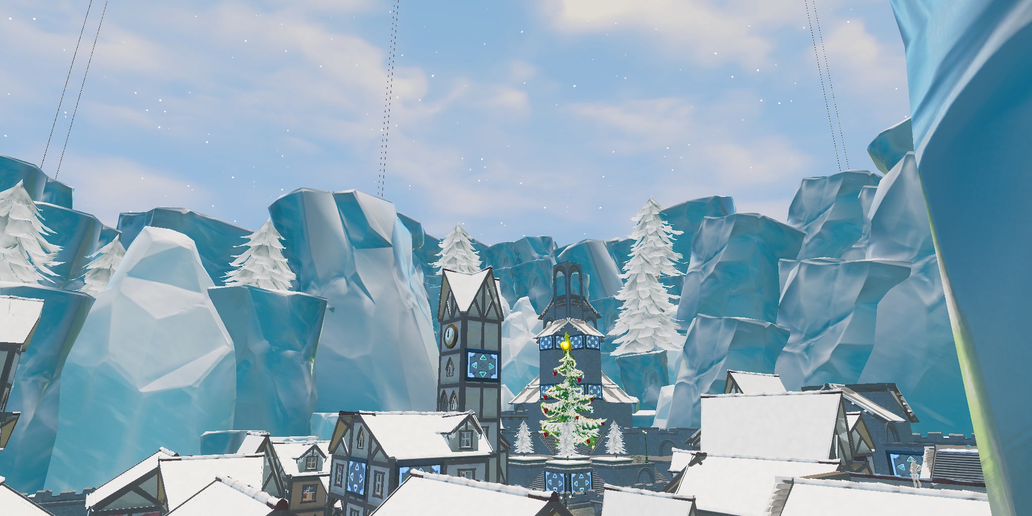 Snowy One Shot ☃️ 4532-1492-6008 by zomb - Fortnite Creative Map Code ...