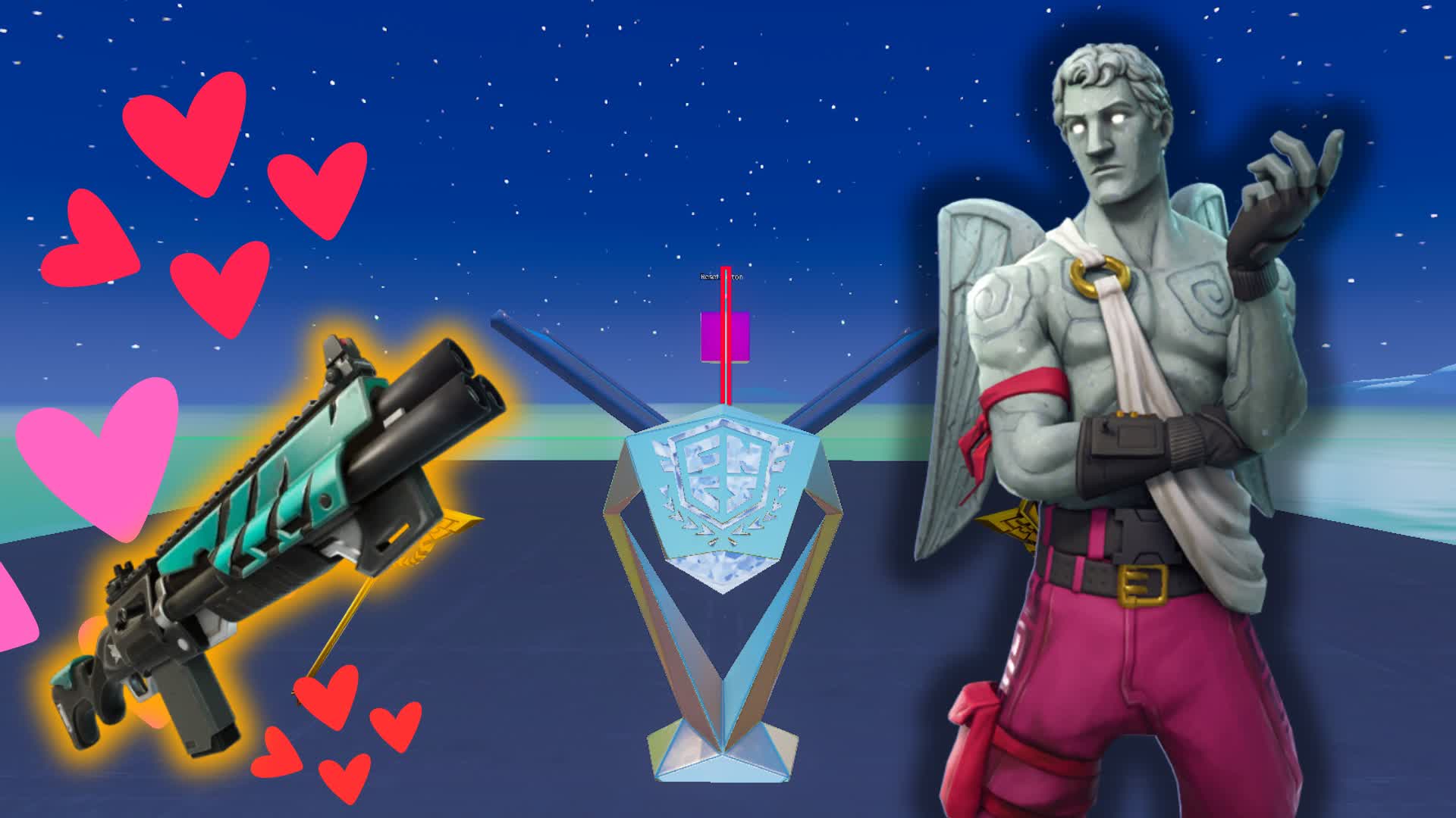 💗Love 1v1 7079-9701-5934 by roztell - Fortnite Creative Map Code ...