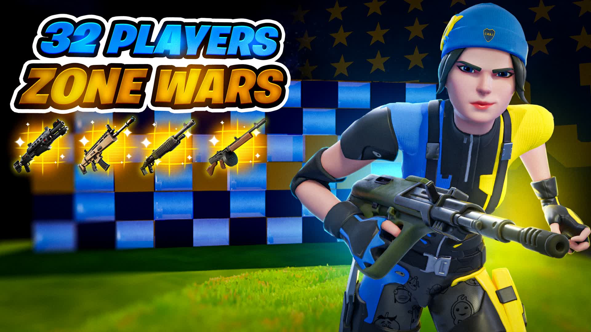 32 Players Zone Wars LUCHITOCABJ 6034-1016-6402 by luchitocabj - Fortnite Creative Map Code ...