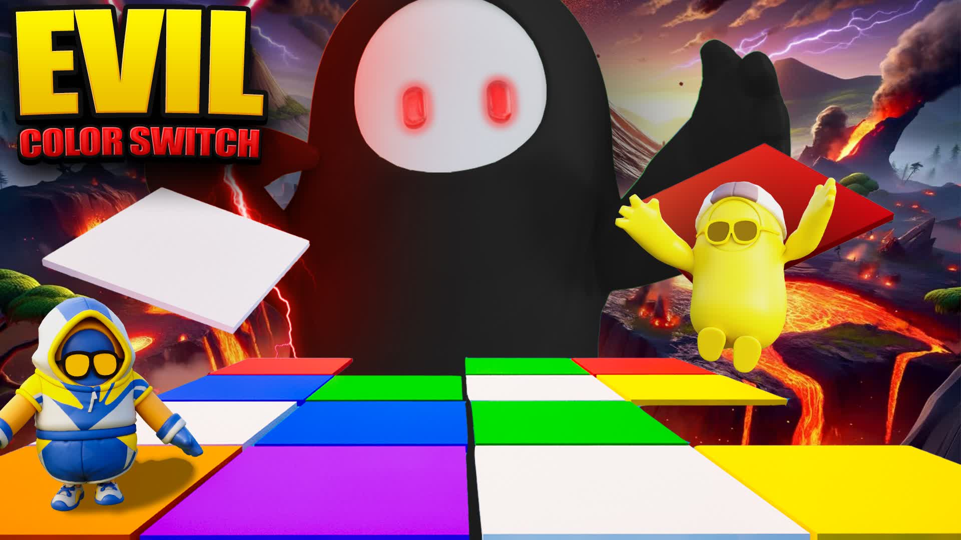 🎨FALL GUYS EVIL COLOR SWITCH🎨 6625-9272-1207 by itsgopex - Fortnite ...