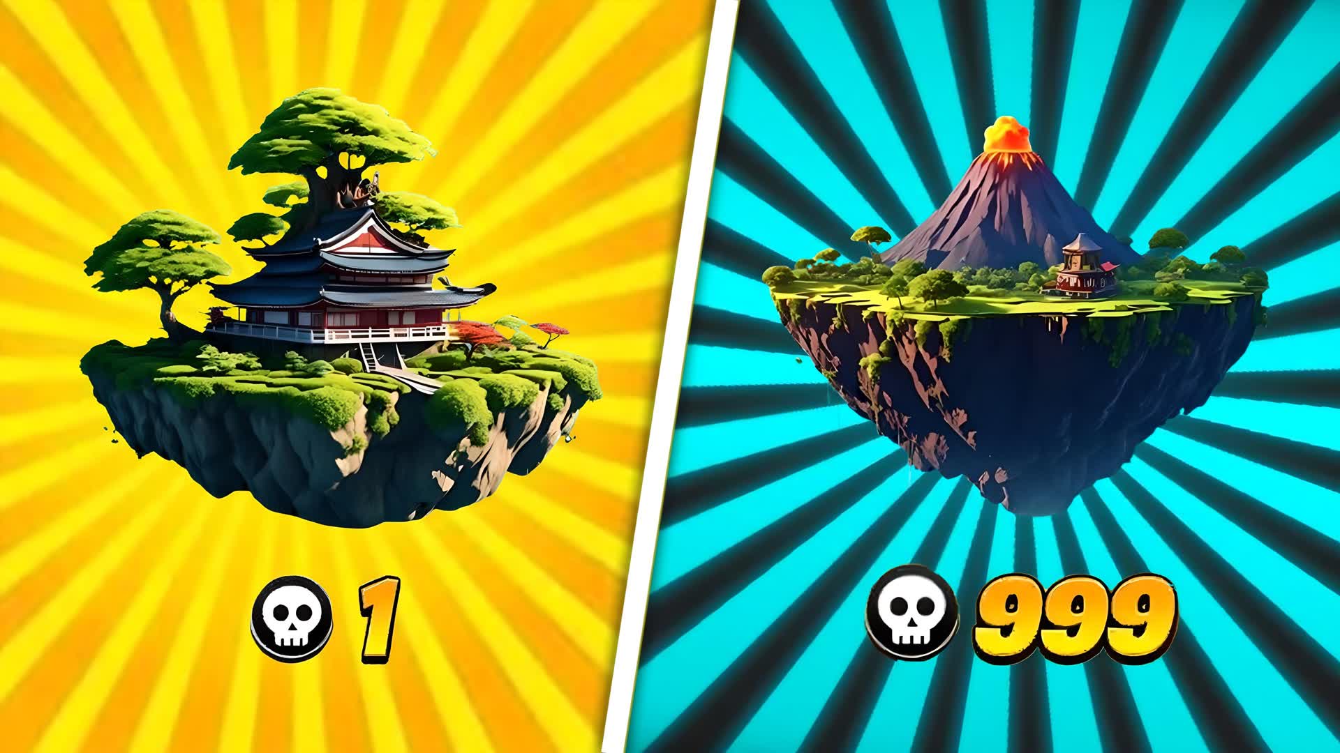 🏝️1 SHOT Islands Gun Game 🏝️ 5394-0991-7701 by itsarc - Fortnite ...