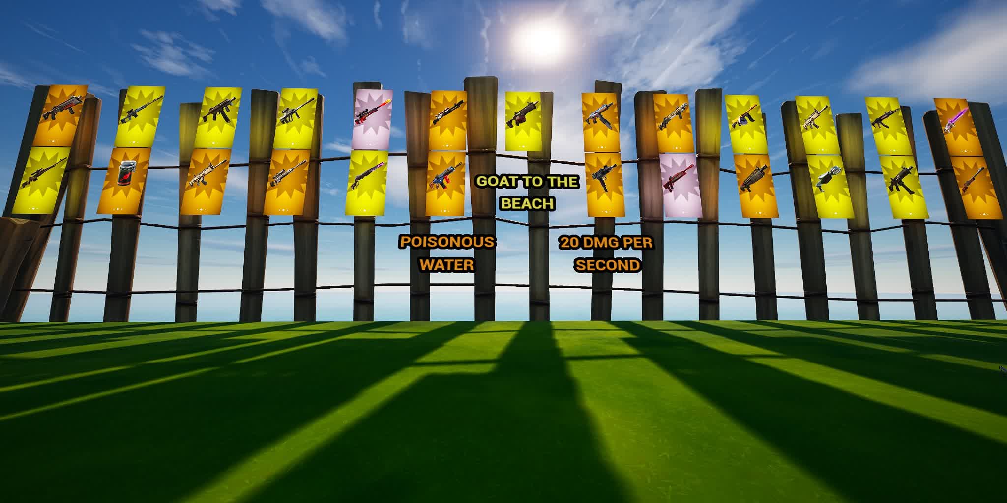 👑King of the Beach💥Gun Game 0106-9203-2397 by berty - Fortnite Creative ...