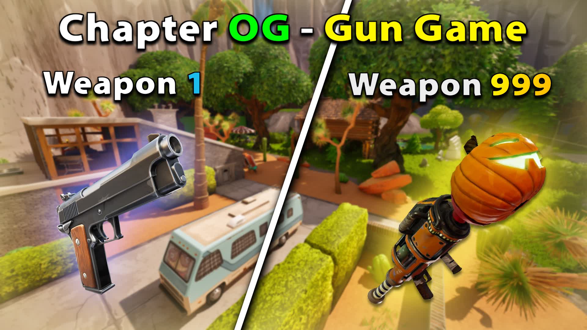 😎Chapter OG Gun Game🔫Power Ups🦹‍♂️ 2566-0155-9418 by klevin - Fortnite ...