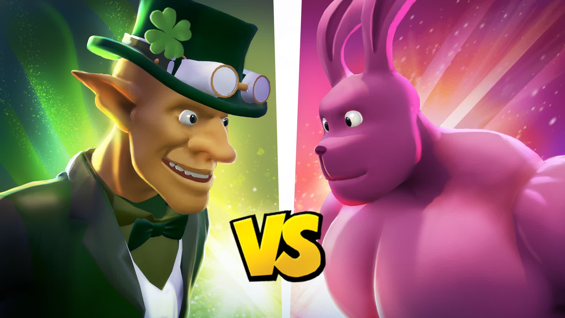 SKIBIDI LEPRECHAUN VS BUFF BUNNY 4936-1323-7135 من ابتكار dizzl - Fortnite