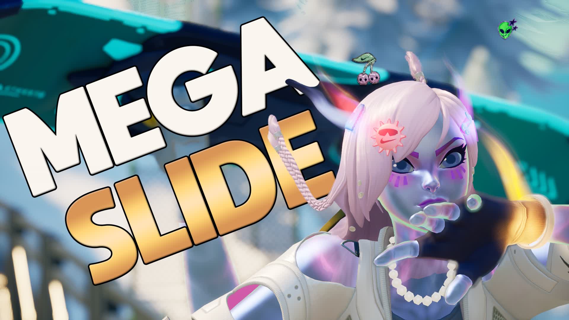 Mega Slide - Hoverboard FFA 7146-7191-3703 by teamgoat - Fortnite ...