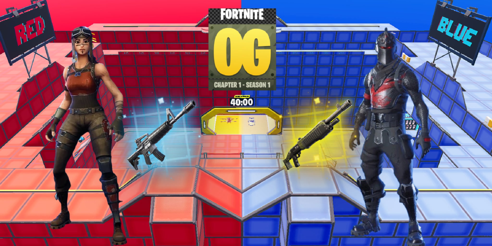 OG RED VS BLUE⭐ 9951-8389-3877 by gryzon_yt - Fortnite Creative Map ...