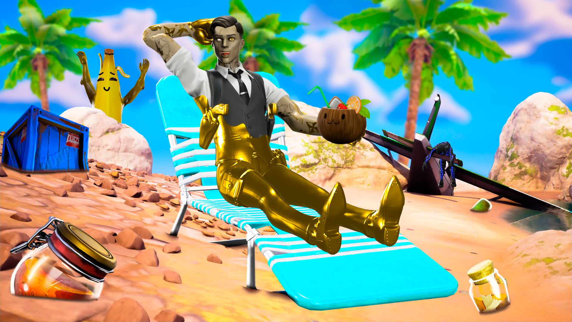 Chill & Thrill Area! - B O X V PP 7278-5820-8239 von yec3ll – Fortnite