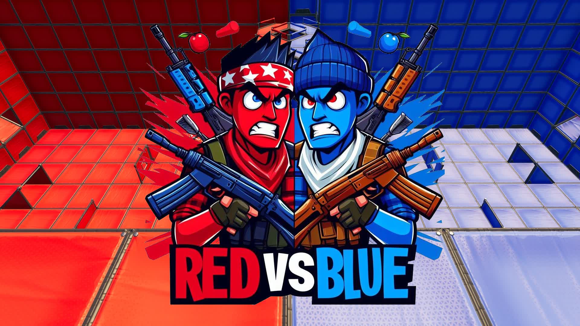 😡ANGRY RED VS BLUE 🔴🔵 1918-8241-2406 by watertrax - Fortnite Creative ...
