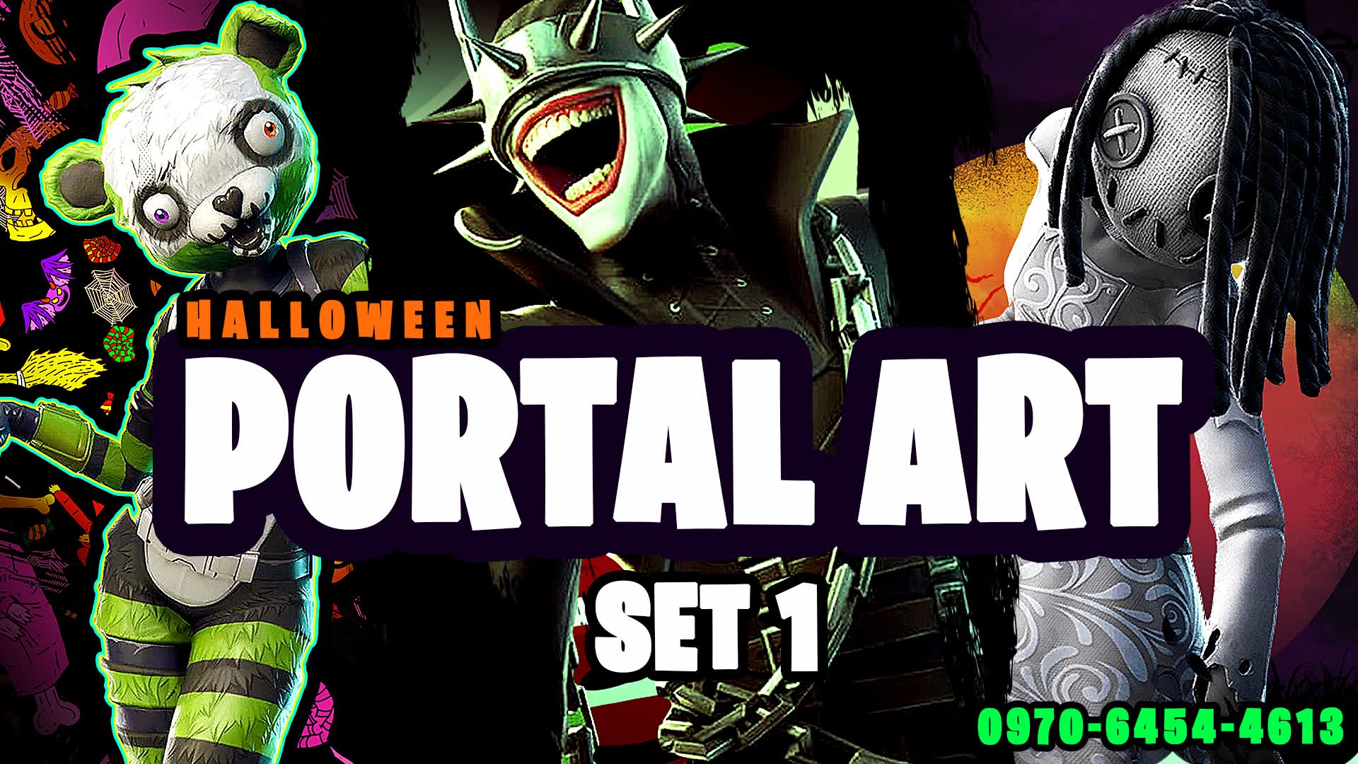 [PRO] Halloween Portal Art (Set 1) 0970-6454-4613 by teampro - Fortnite.GG