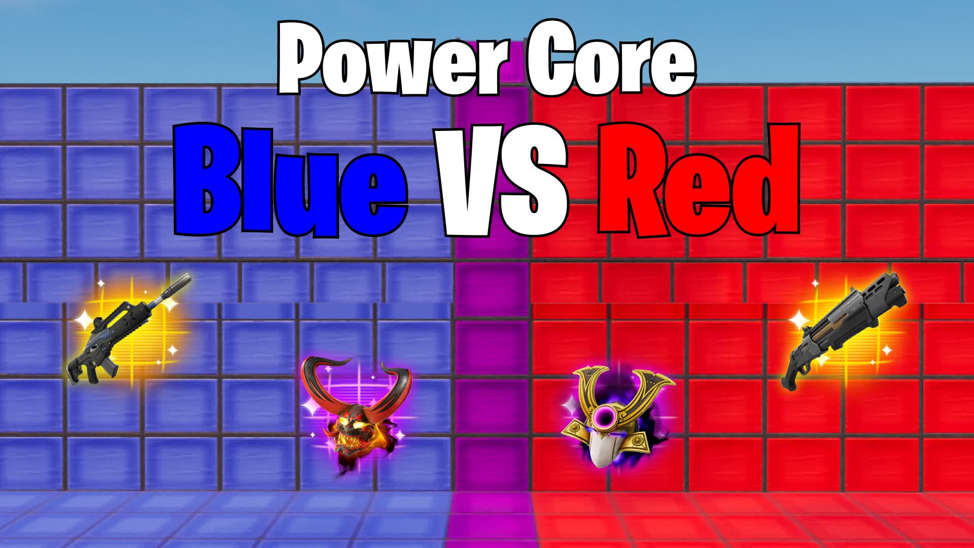 Power Core: Red VS Blue 3156-9969-4813 by typicalrapid - Fortnite Creative Map Code - Fortnite.GG