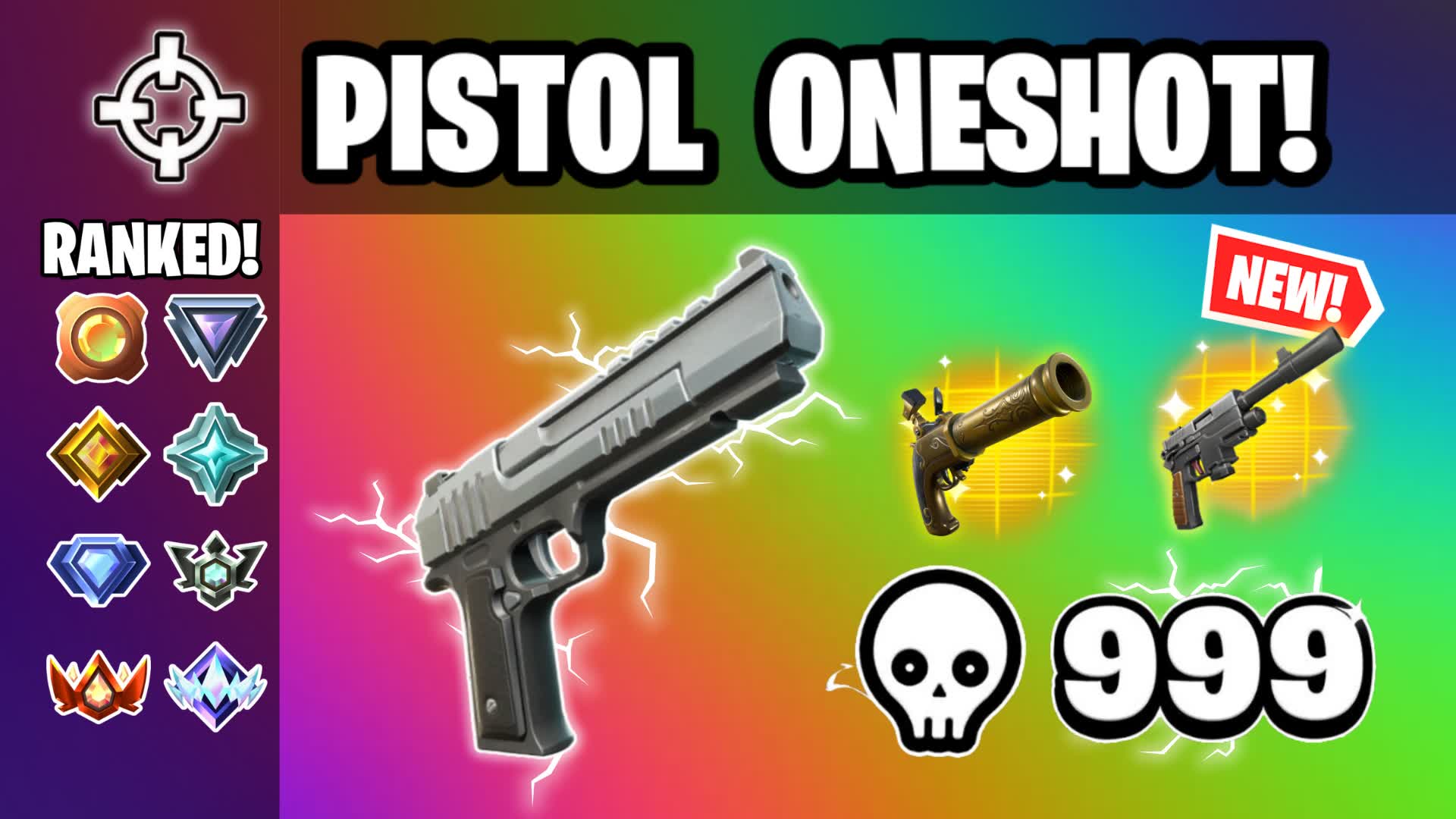 PISTOL ONE SHOT🎯 2977-9006-6827 by gahbi - Fortnite Creative Map Code - Fortnite.GG